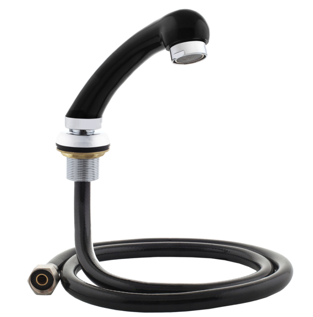 Dus cu furtun pentru unitate de spalare scafa coafor barbershop Black ...