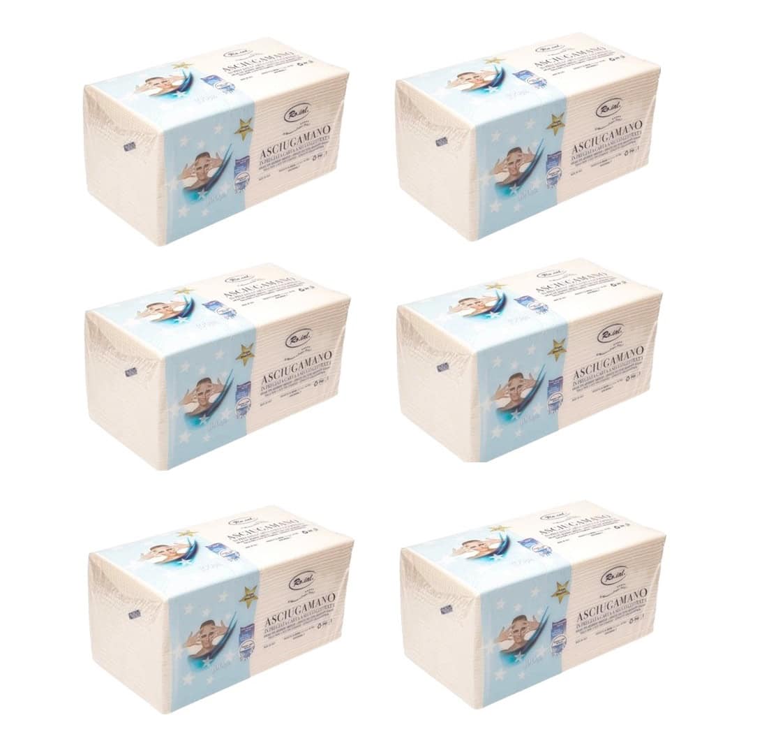 6x Prosoape Unica Folosinta Hartie 80x45 Roial 100 Buc - Beardshop